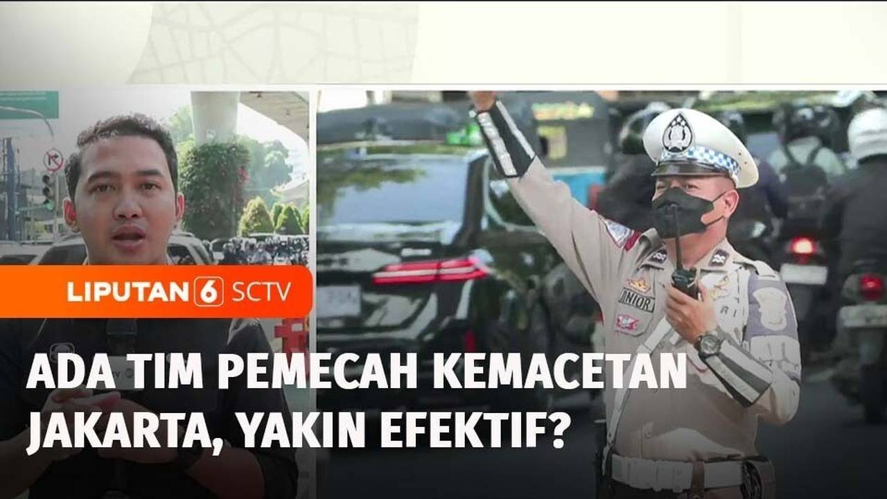 Polda Metro Jaya Bentuk Tim Pemecah Kemacetan di Jakarta, Bakal Efektif? | Liputan 6 - SCTV | Vidio