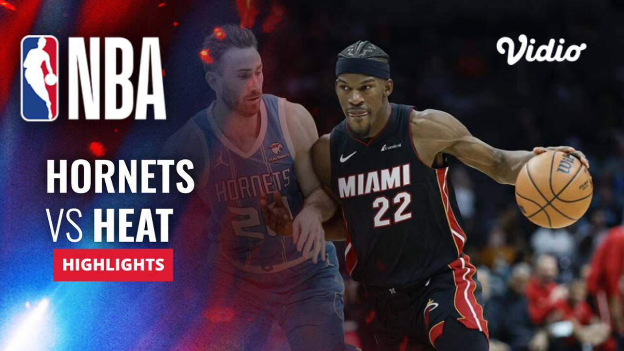 Charlotte Hornets vs Miami Heat - Highlights | NBA Regular Season 2023/ ...