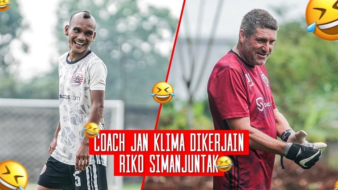 #DibuangSayang | Coach Jan Klima Dikerjain Riko Simanjuntak di Latihan | Vidio