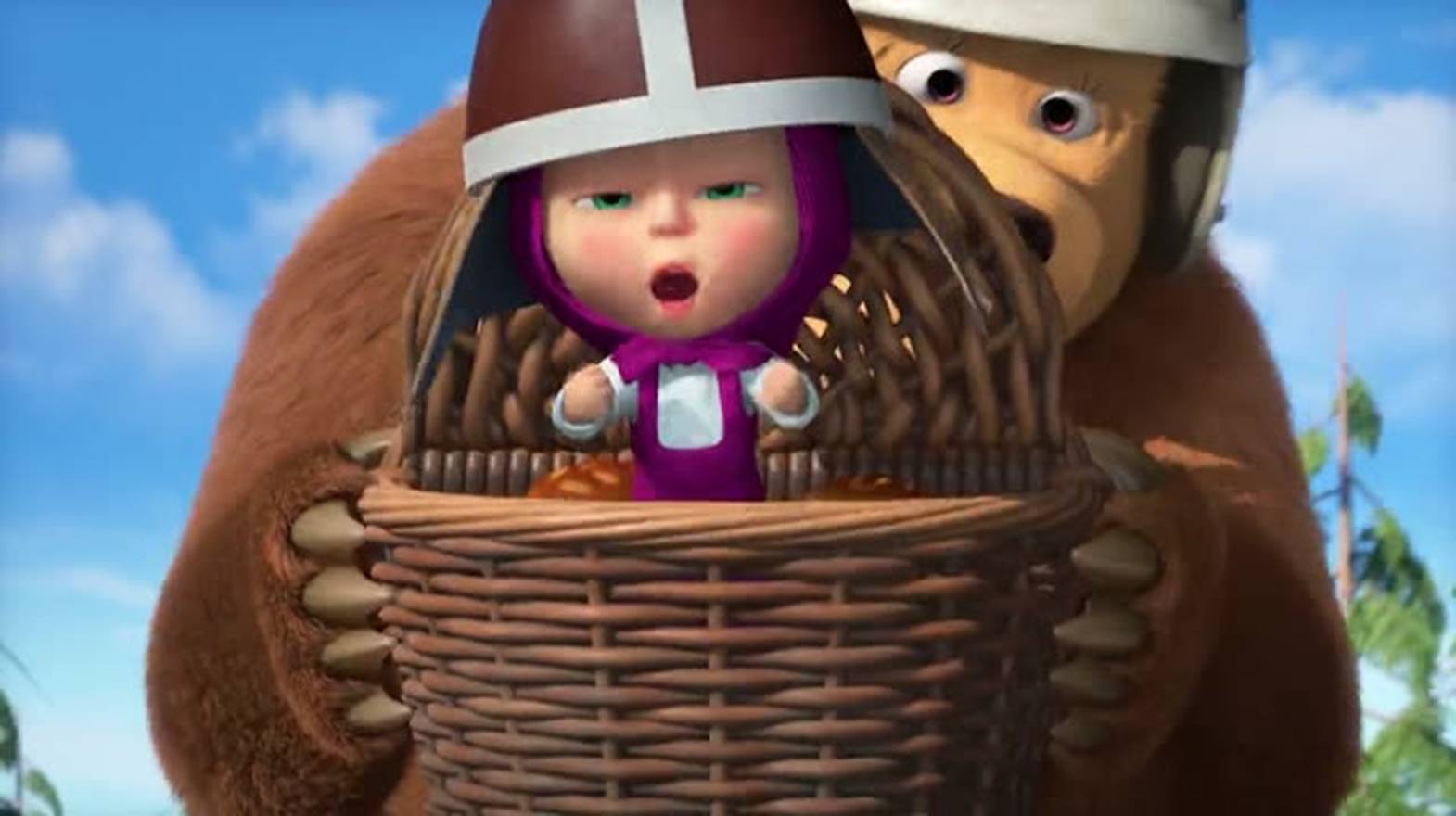 Masha and The Bear - Ep 116 - Sudden Turn (2021) | Vidio