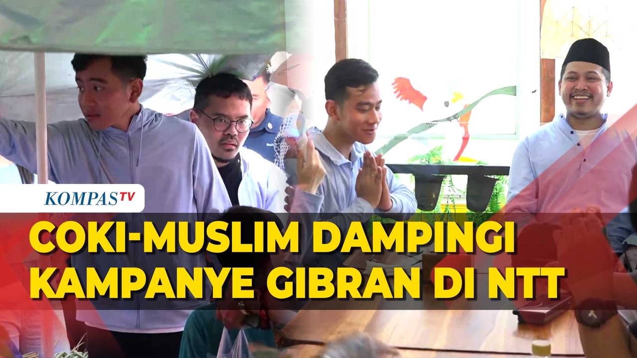 Kampanye di NTT, Gibran Didampingi Duet Komika Coki Pardede dan Tretan ...
