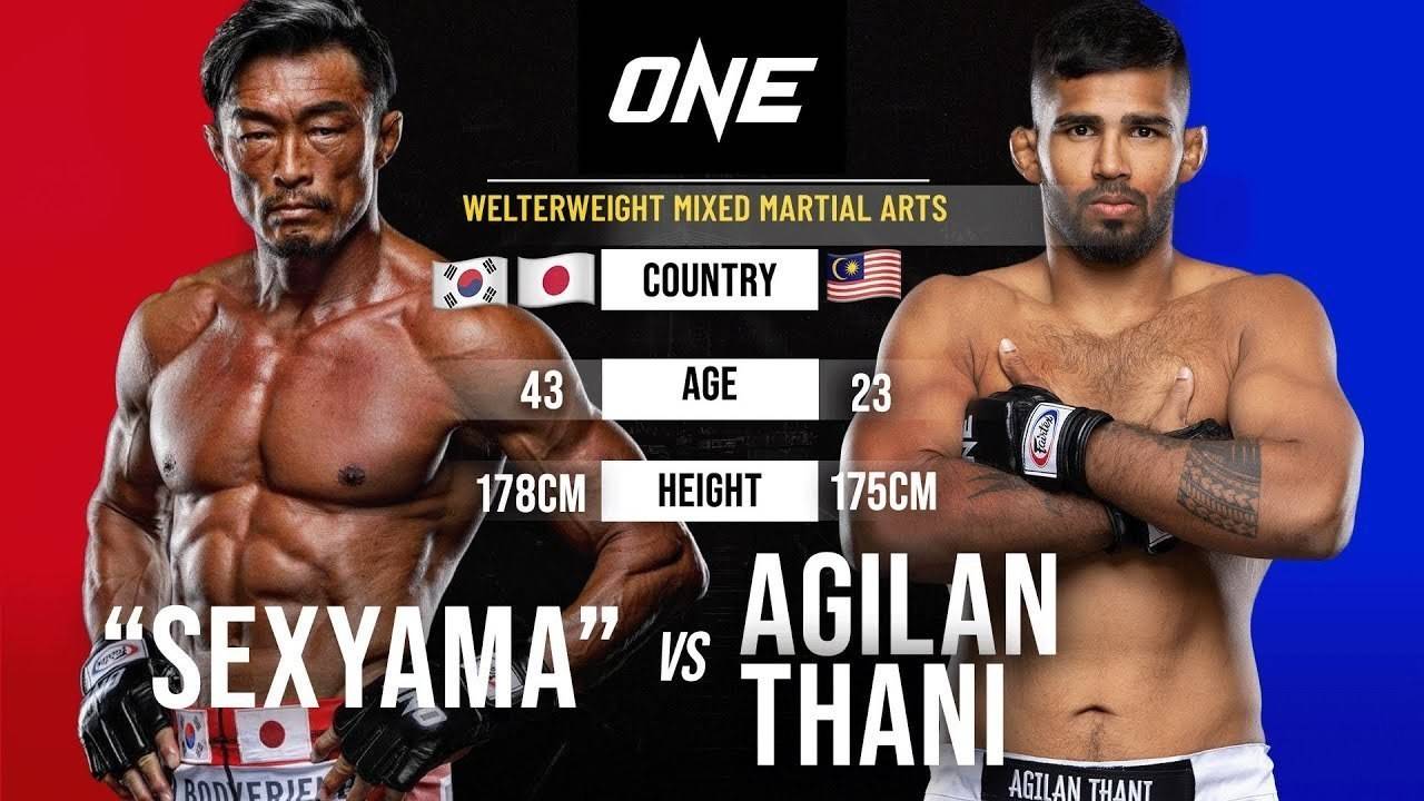 WELTERWEIGHT WAR Yoshihiro Akiyama vs. Agilan Thani | Vidio