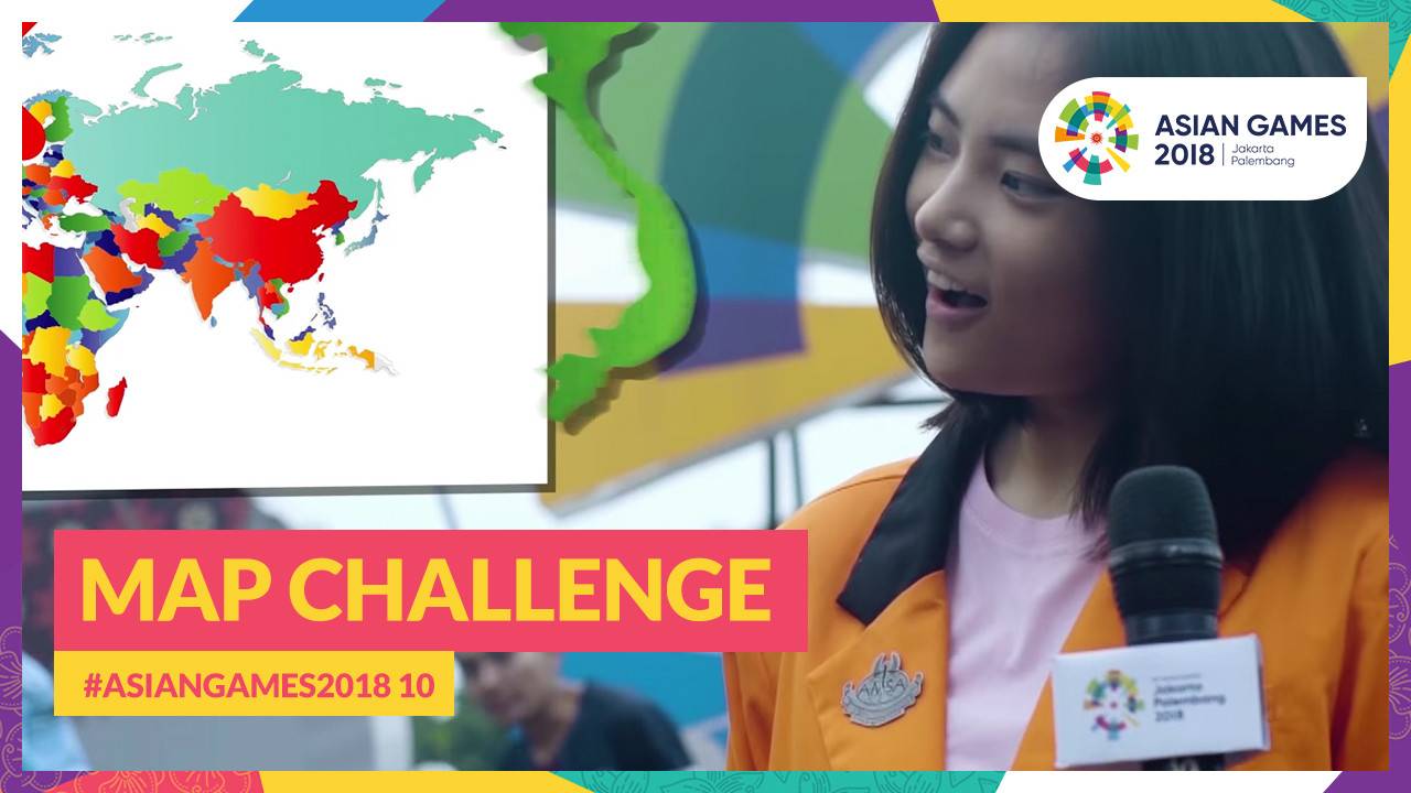 #AsianGames2018 - Map Challenge | Vidio