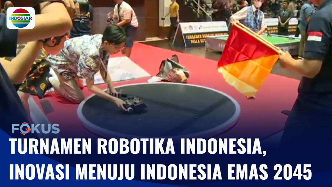 Live Report: Turnamen Robotika Indonesia 2024, Inovasi Menuju Indonesia ...