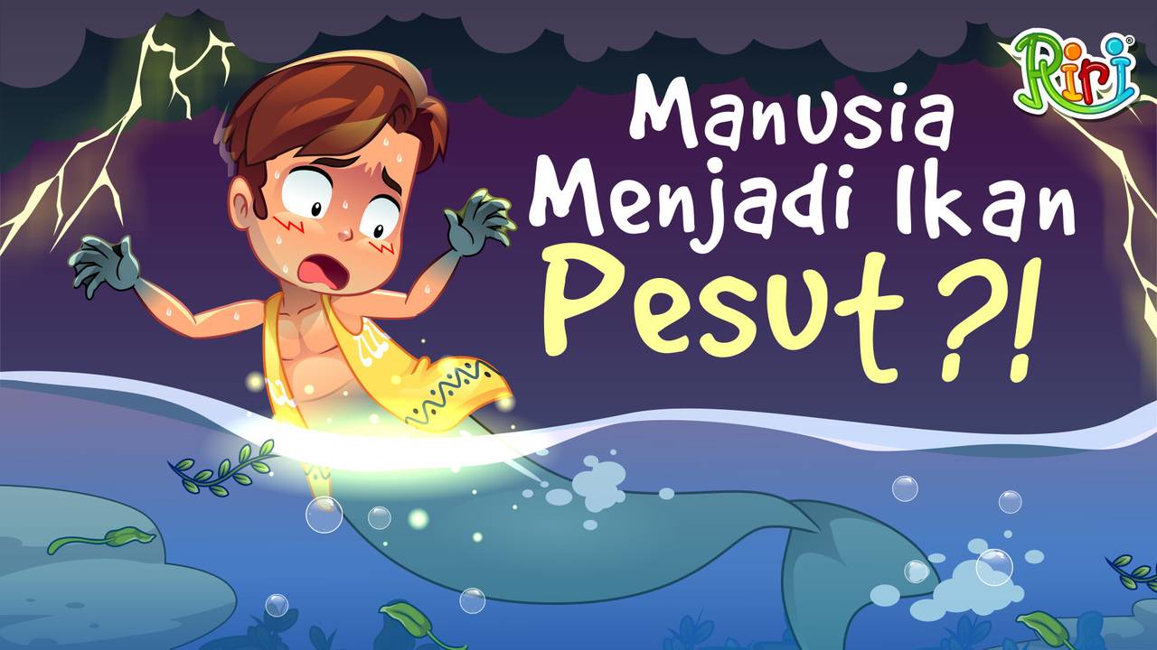 Educa Studio - Kumpulan Dongeng Anak - Manusia Menjadi Ikan Pesut ...
