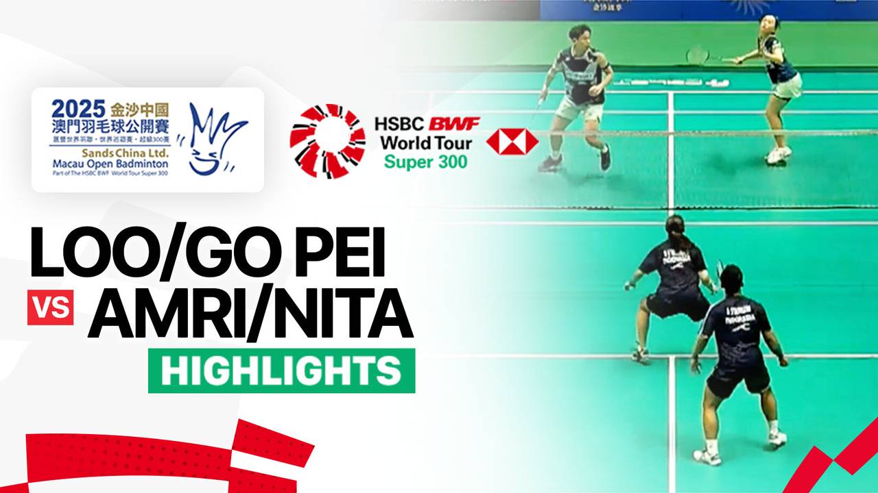 Loo Bing Kun/Go Pei Kee (MAS) vs Amri Syahnawi/Nita Violina Marwah (INA ...