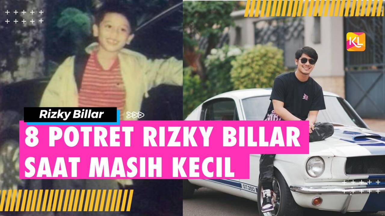 Disebut Mirip Ian Kasela, 8 Potret Rizky Billar Saat Masih Kecil ...