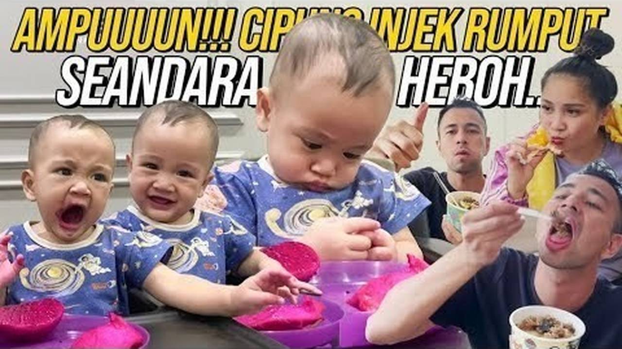 JARANG TERJADI! CIPUNG BLEPOTAN SEBADAN, RAFFI NAGITA AJAK MAKAN SATU ...