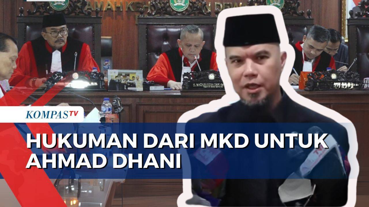 Ahmad Dhani Langgar Kode Etik DPR, Ketua MKD: Hukuman Teguran Lisan dan Kewajiban Minta Maaf ...