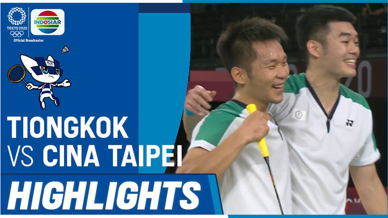 CHN vs TPE - Final Badminton Ganda Putra: Li Jun/Yu Chen vs Lee/Wang | Olimpiade Tokyo 2020 | Vidio