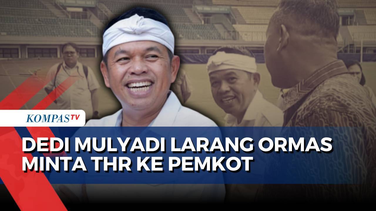 Keterangan Gubernur Jabar Dedi Mulyadi Larang Ormas Minta THR ke Pemkot - Kompas TV | Vidio
