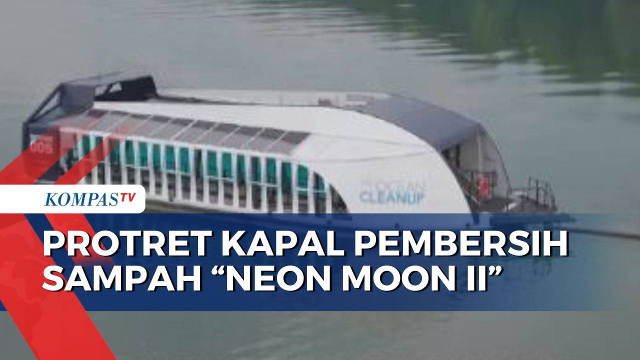 Coldplay Sumbang Kapal Pembersih Sampah Neon Moon II, akan Beroperasi di Sungai Cisadane ...