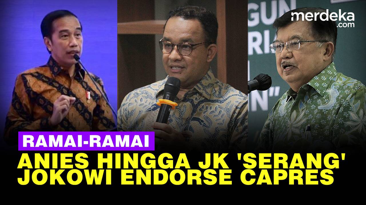 Jokowi Endorse Capres 2024, Surya Paloh dan Anies Baswedan Hingga Jusuf ...