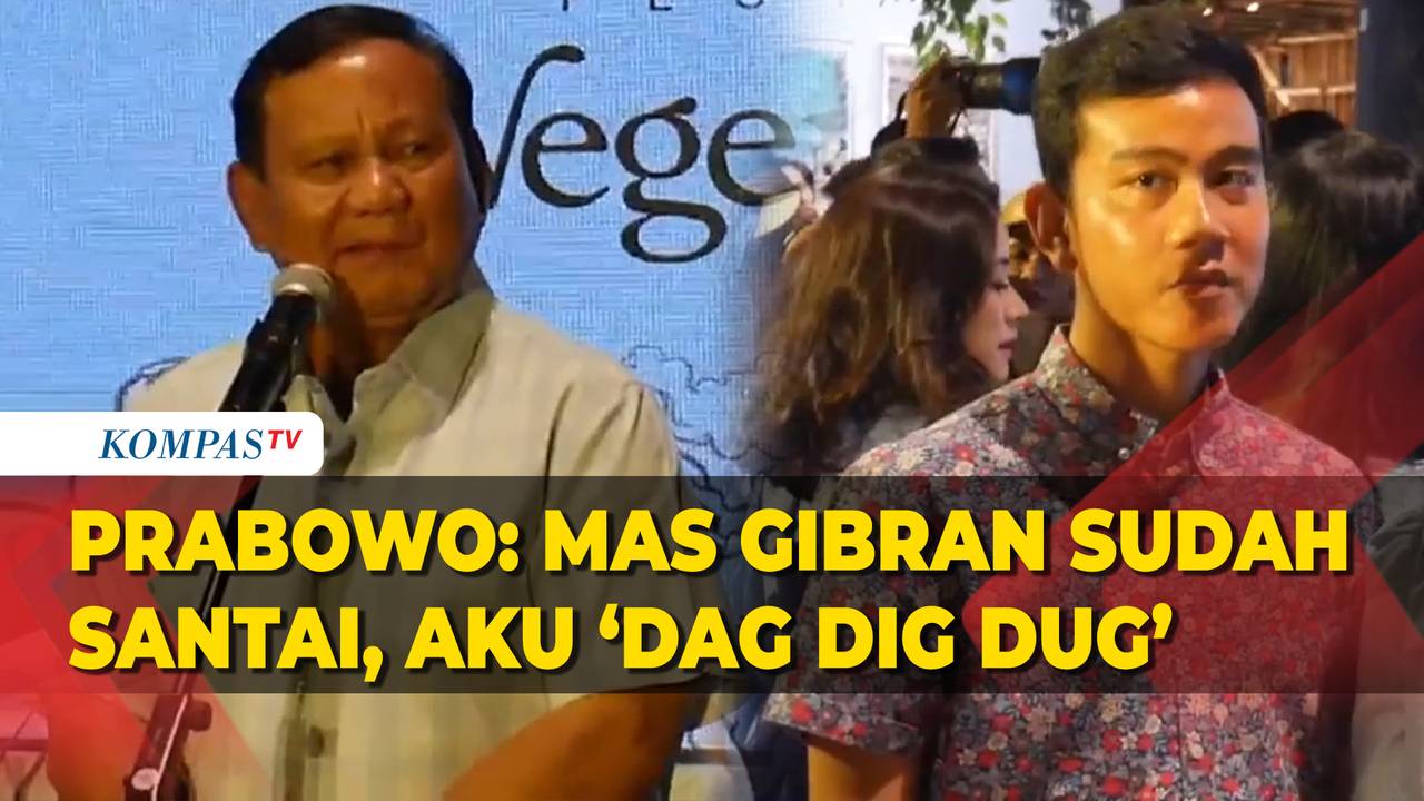 Jelang Debat Pilpres Terakhir, Prabowo: Mas Gibran Sudah Santai, Aku ...