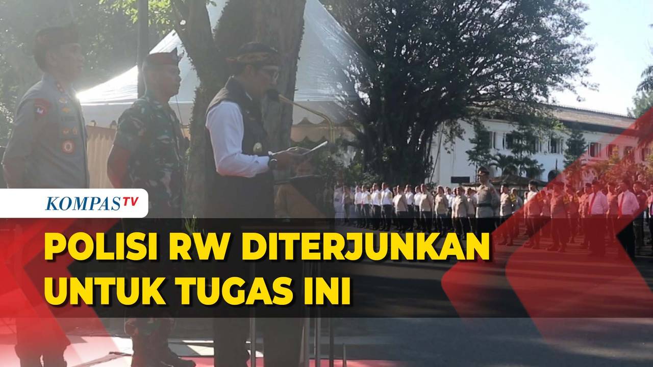 Polisi RW Diluncurkan untuk Tugas dan Fungsi Ini - Kompas TV