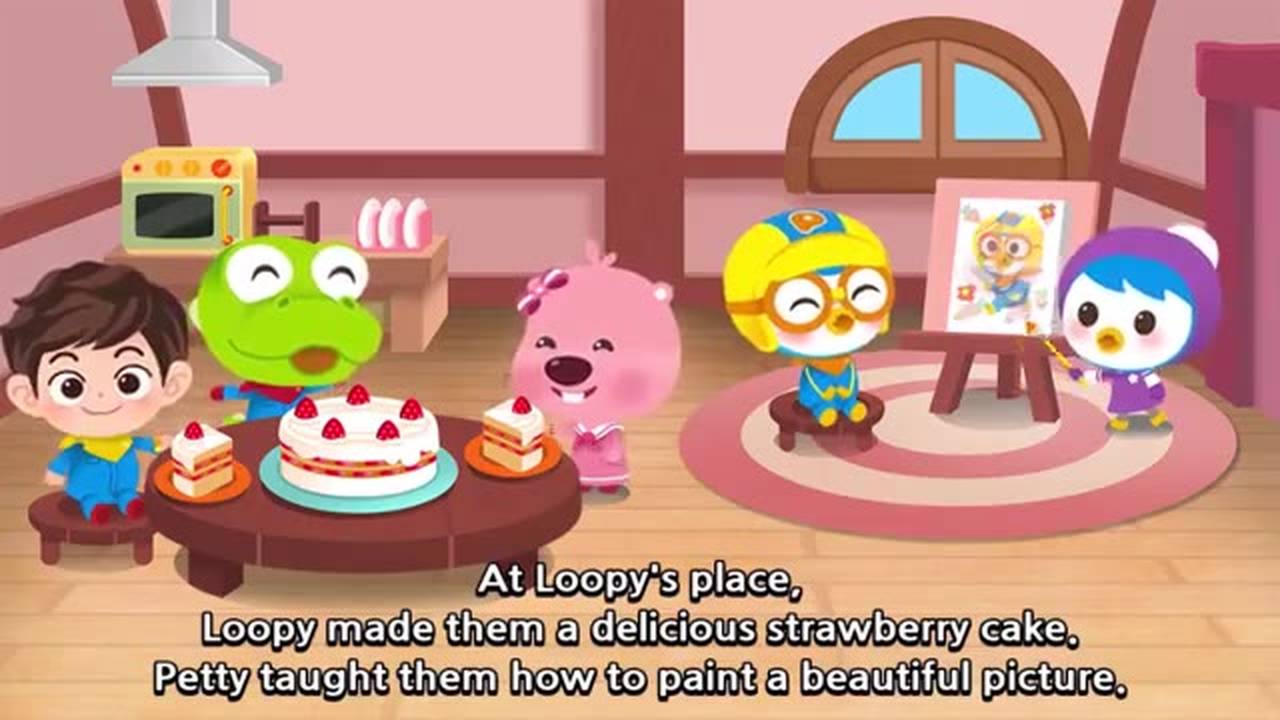 Pororo's Famous Tales - Ep 01 - Hello, Pororo (2022) | Vidio