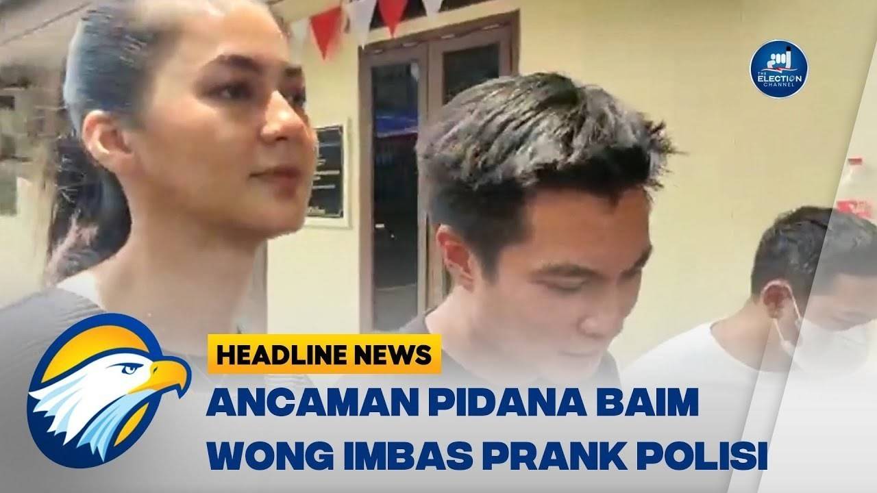 Baim Wong Terancam Dipidana Imbas Prank Polisi Metro Tv Vidio