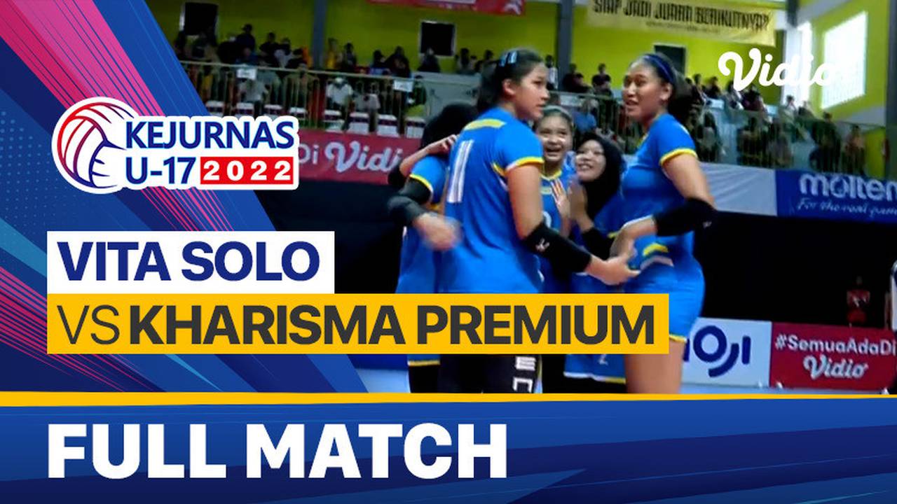 Full Match Tempat Ketiga - Putri: Vita Solo vs Kharisma Premium ...