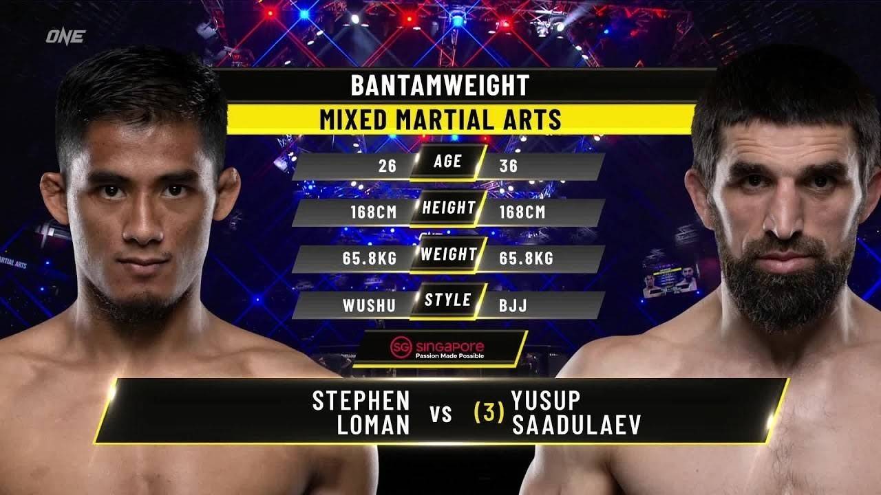 Stephen Loman vs. Yusup Saadulaev | ONE Championship Full Fight | Vidio