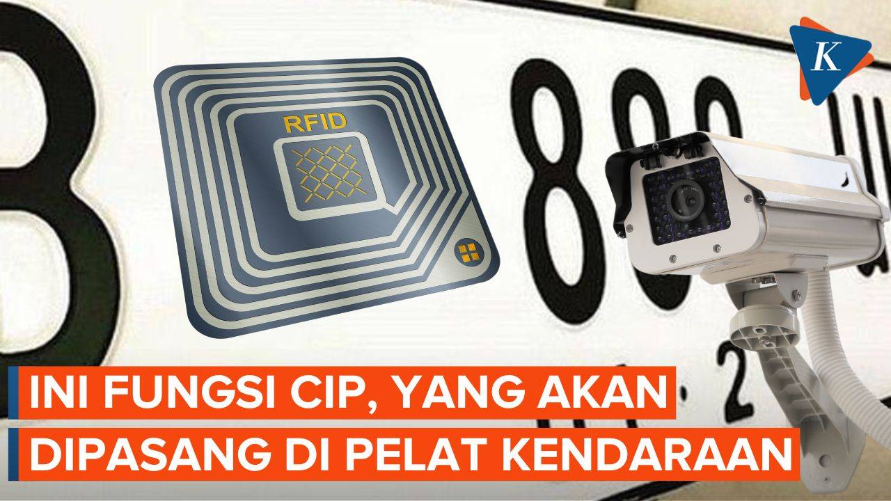 Cip RFID Akan Dipasang untuk Pelat Putih, Apa Fungsinya? - Kompascom