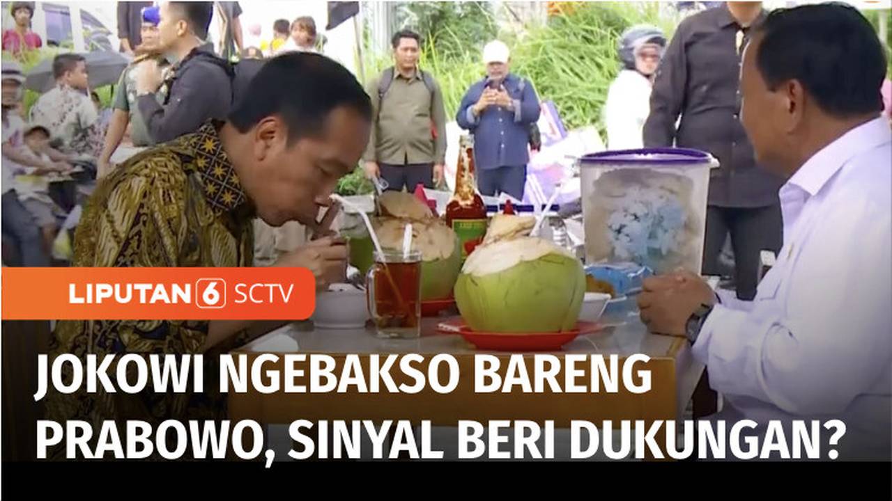 Jokowi Kembali Makan Bareng Prabowo, Simbol Arah Dukungan Politik ...