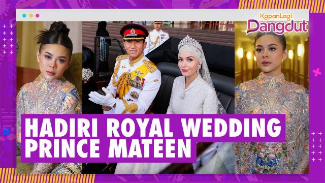 Anggunnya Melly Lee Hadiri The Royal Wedding Prince Mateen dan Anisha ...