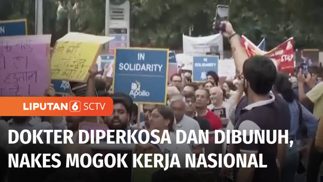 Tragis Dokter Di India Diperkosa Dan Dibunuh Secara Sadis Liputan 6 Sctv Vidio