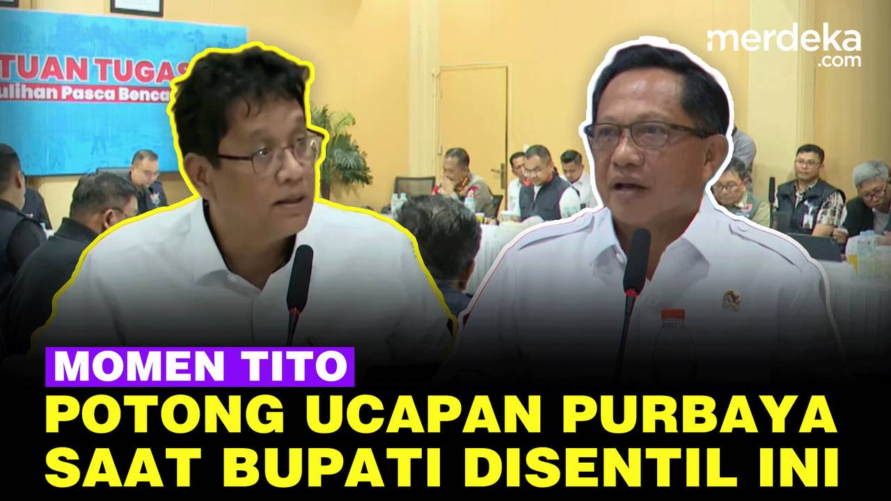 Momen Tito Langsung Potong Ucapan Purbaya Ke Bupati Saat Sentil Cari ...