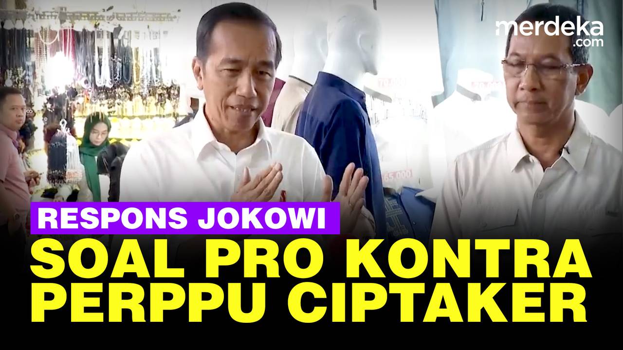 Respons Jokowi Soal Pro-Kontra Perppu Cipta Kerja: Hal Biasa - merdeka ...