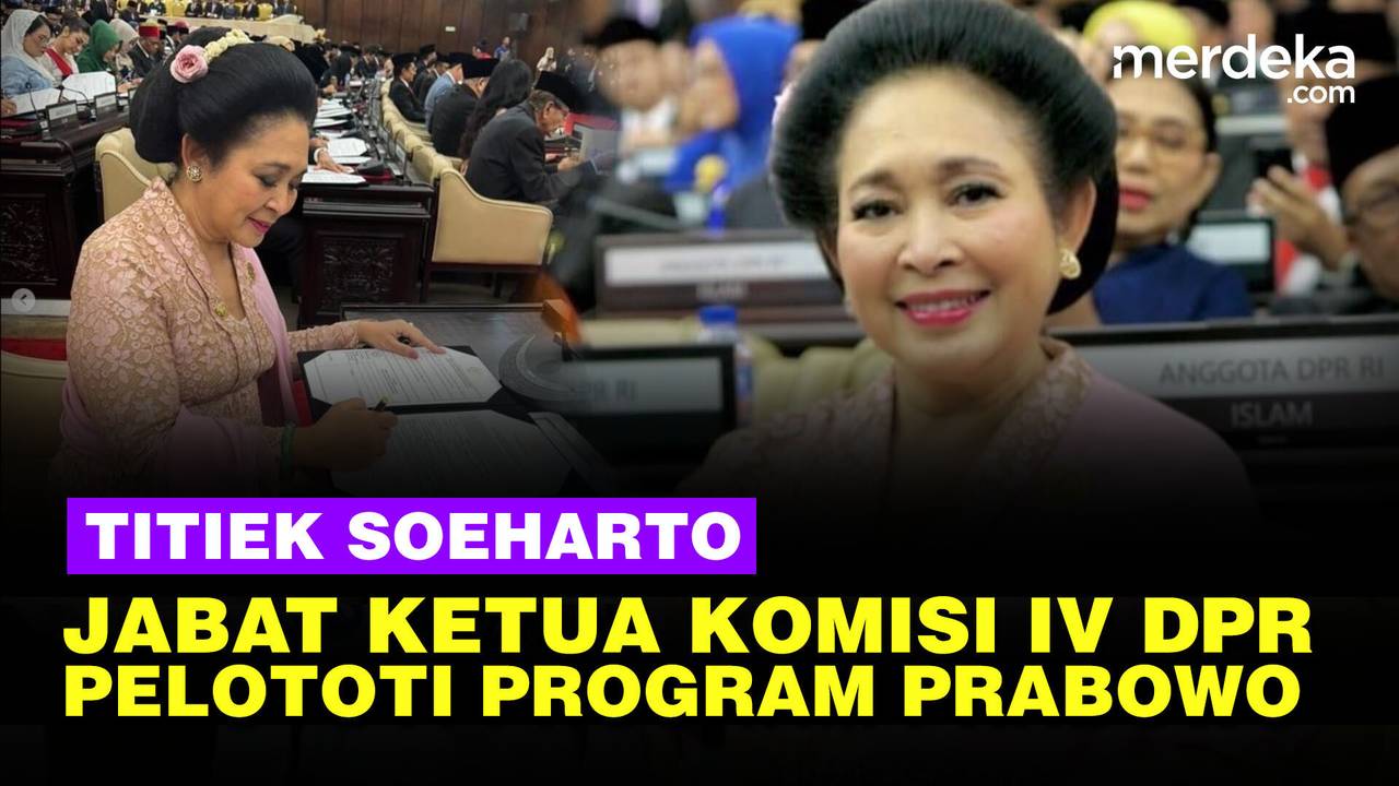 Jabat Ketua Komisi IV DPR, Titiek Soeharto Pelototi Program Swasembada Pangan Prabowo - merdeka ...