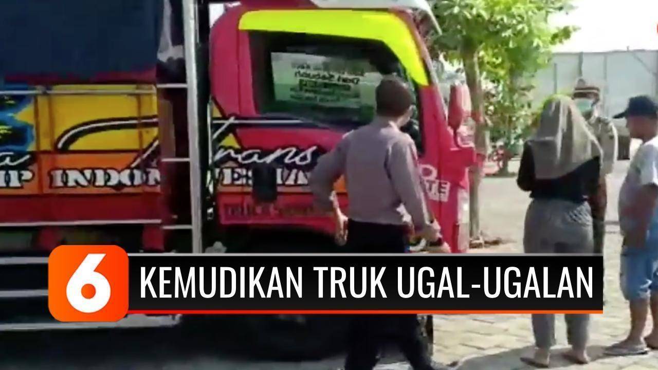Viral Remaja Perempuan Kemudikan Truk Ugal-ugalan Demi Konten ...