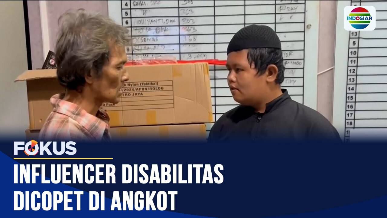Influencer Disabilitas Badru Kepiting Jadi Korban Copet di Angkot Daan ...