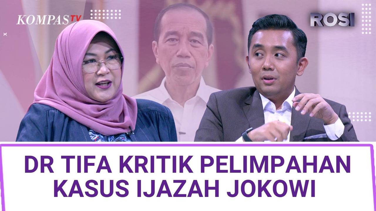 Dokter Tifa Kritik Pelimpahan Kasus Ijazah Jokowi hingga Ungkap ...