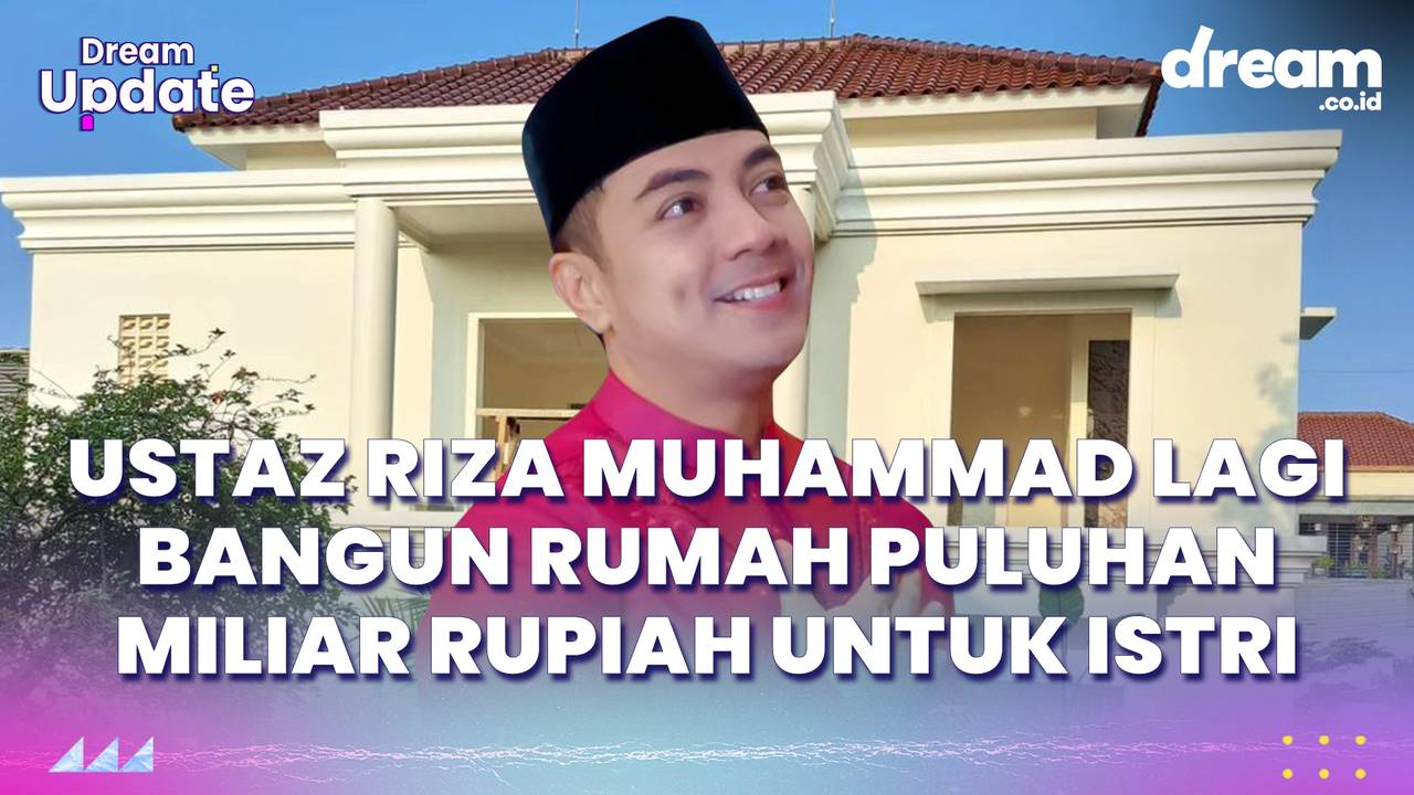 Wow! Ustaz Riza Muhammad Lagi Bangun Rumah Puluhan Miliar Rupiah untuk ...