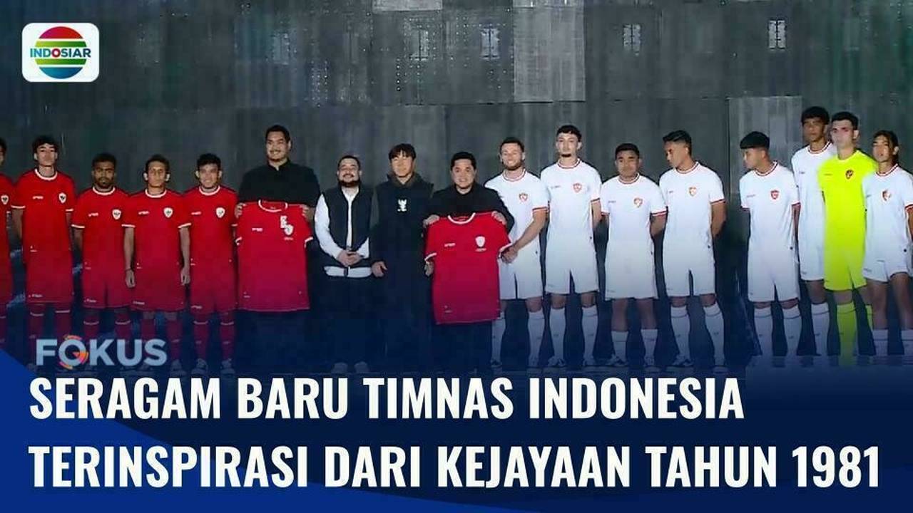 Seragam Baru Timnas Indonesia Diluncurkan, Terinspirasi dari Kejayaan ...