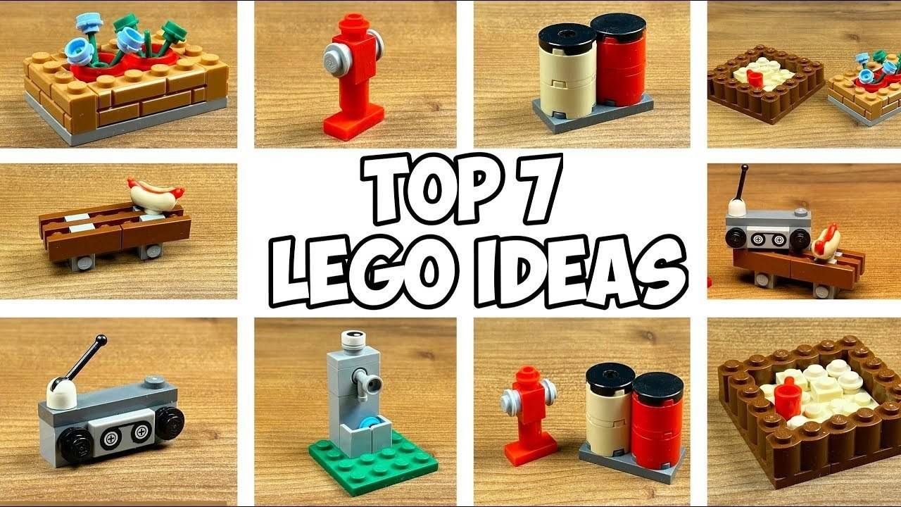 7 ide mudah membuat objek di Lego | Vidio