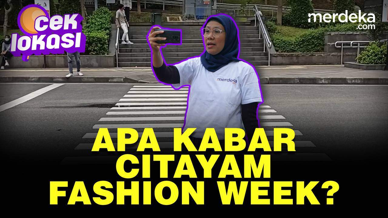 Penampakan Citayam Fashion Week, Tempat Jeje & Bonge Viral Kini Sepi - merdeka | Vidio