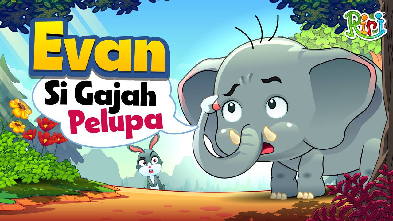 Educa Studio - Kumpulan Dongeng Anak - Evan Si Gajah Gemoy Pelupa ...